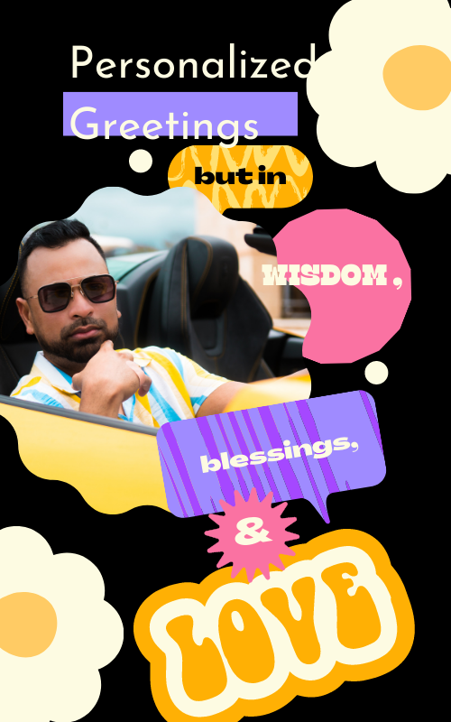 Personalized Greetings – Ravi B Store